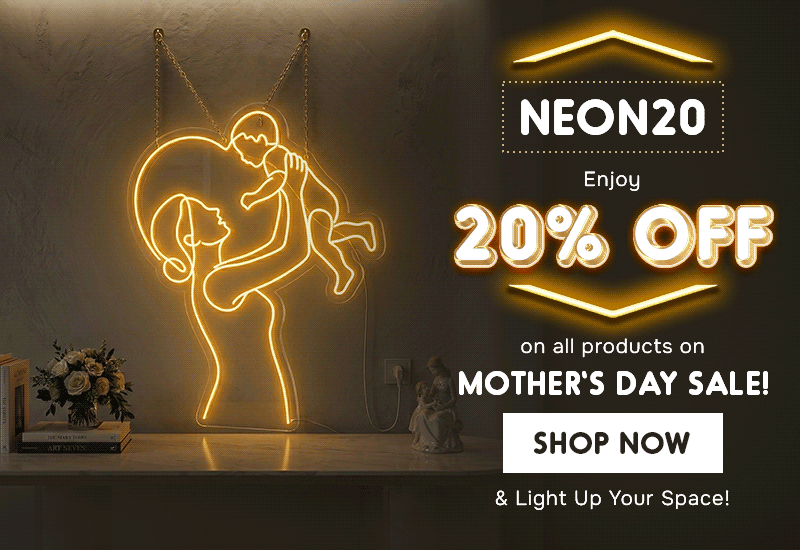 Custom Neon Signs | Get 20% Off Personalized Neon Signs | NeonChamp Canada